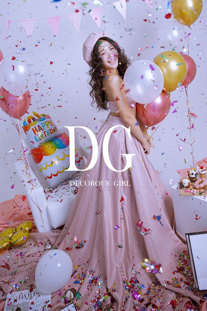 DG影像【生日寫真】限量方案釋出｜主題任選 自由搭配 | DECOROUS GIRL studio